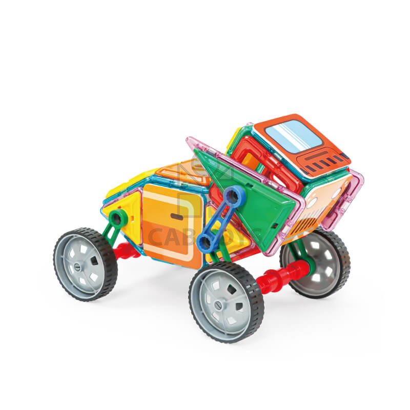 Magnetická stavebnica Heavy Equipment set 65ks - Magical Magnet II